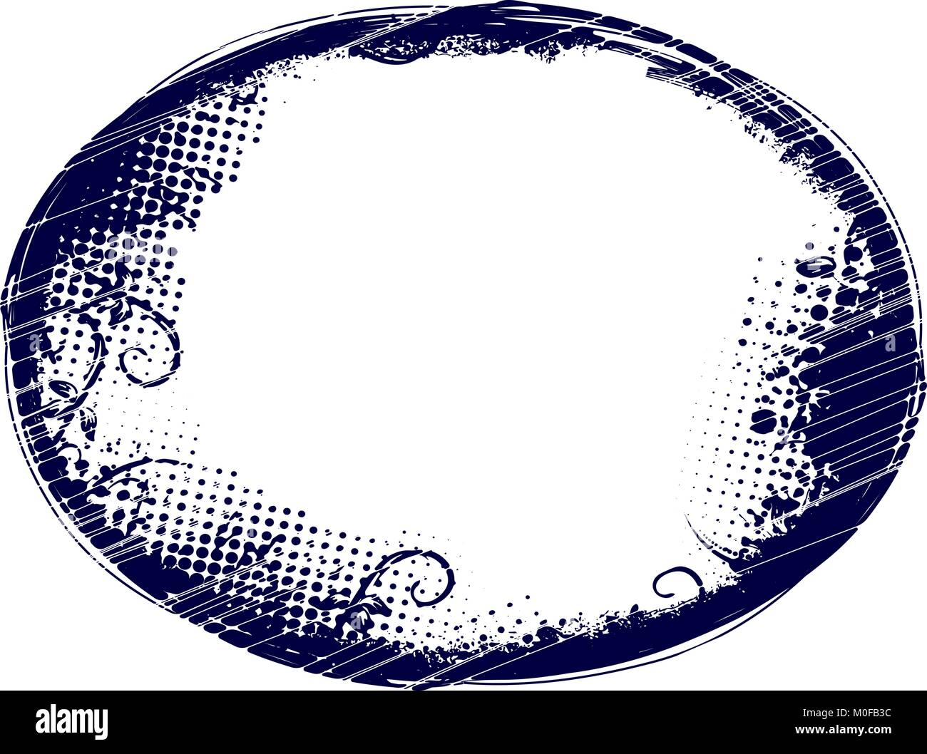 Elegant oval frame Stock Vector Image & Art - Alamy