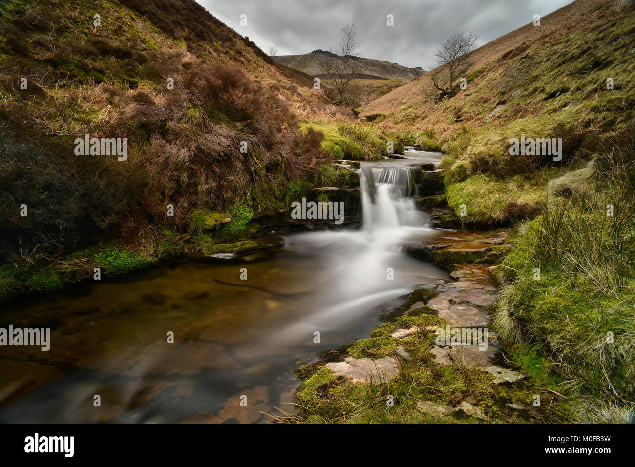 Kinder scout waterfall hi-res stock photography and images - Alamy