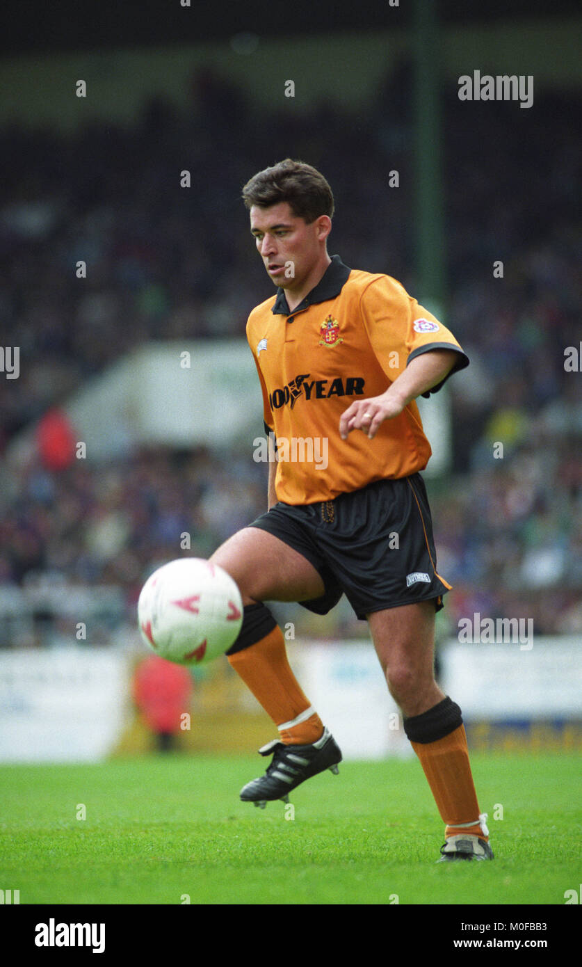 Wolverhampton Wanderers footballer Andy Thompson 1994 Stock Photo - Alamy