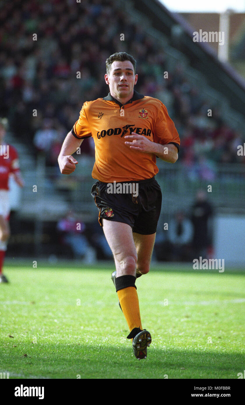 Wolverhampton Wanderers footballer Guy Whittingham 1994 Stock Photo - Alamy