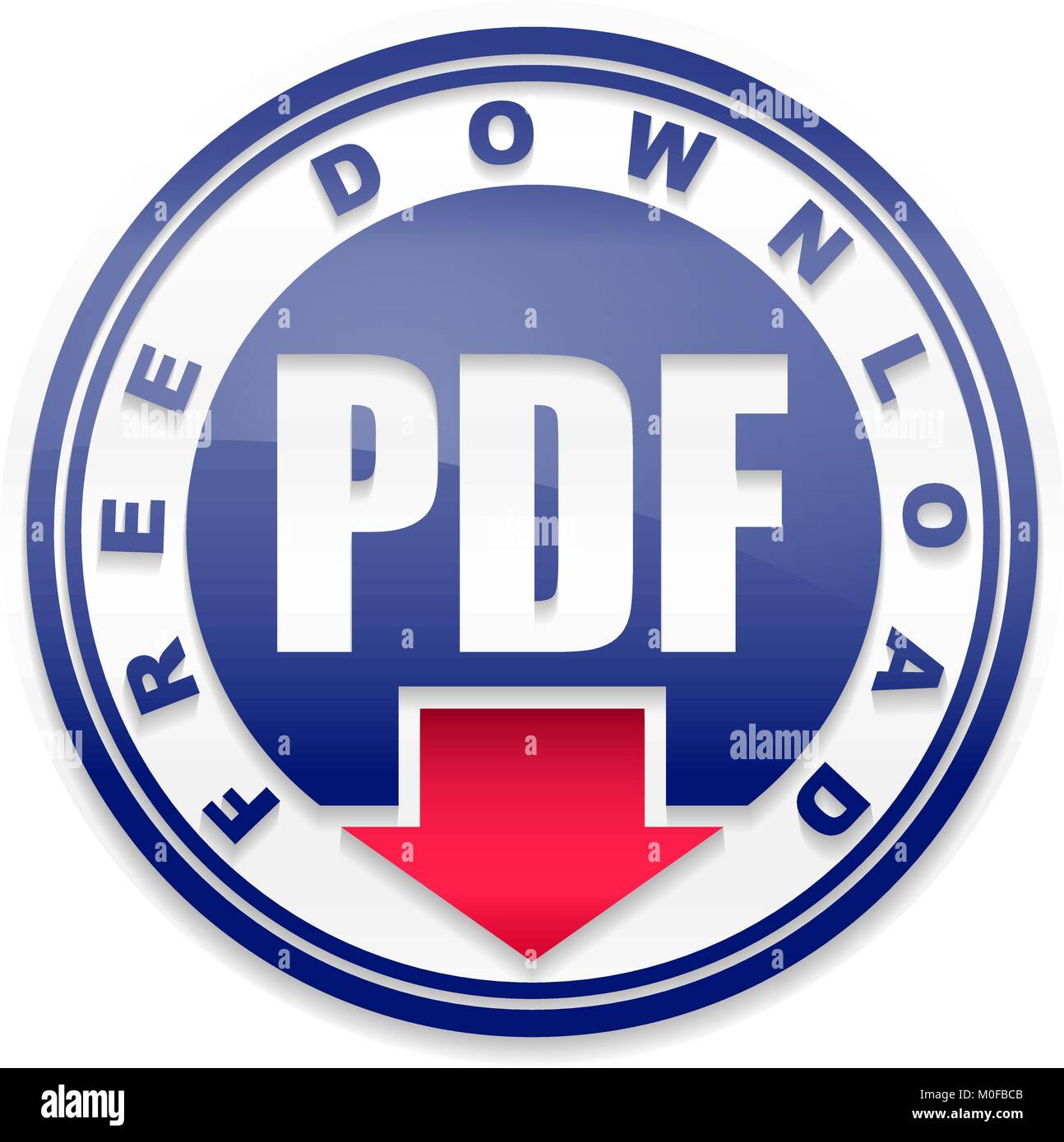 PDF download icon Stock Vector Image & Art - Alamy