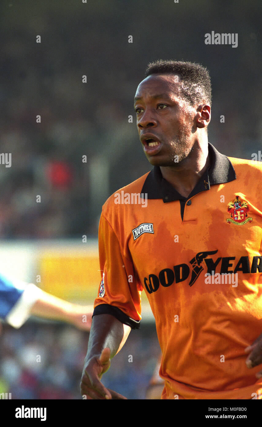 Wolverhampton Wanderers footballer Mark Walters 1994 Stock Photo - Alamy
