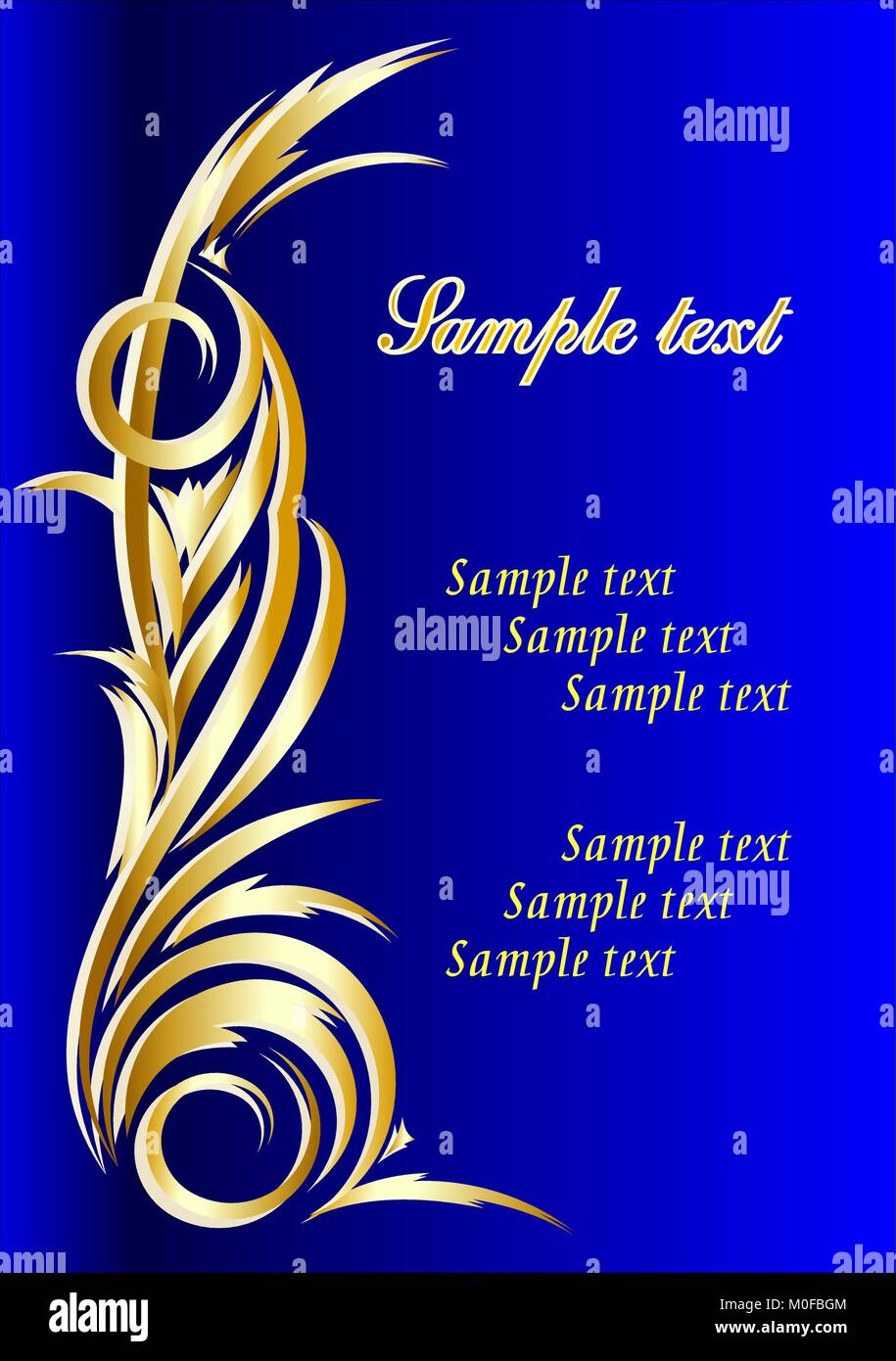 Elegant texts background. Vector illustration Stock Vector Image & Art ...