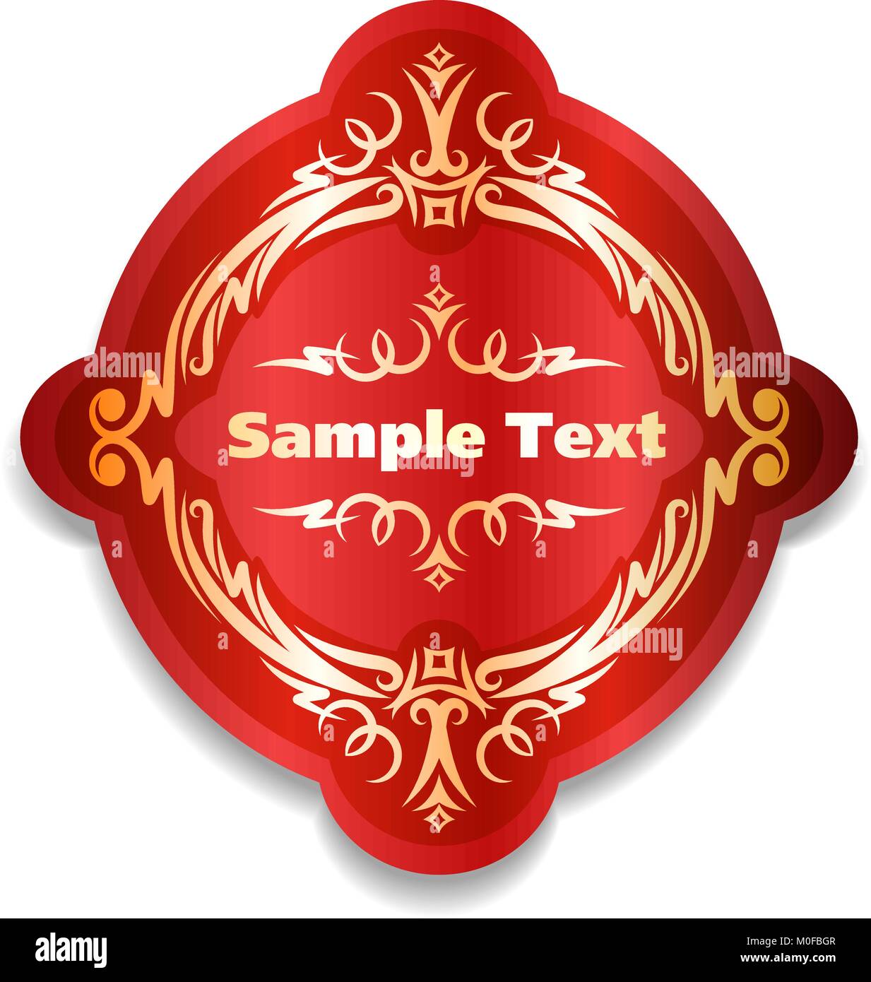 Classic label Stock Vector Images - Alamy