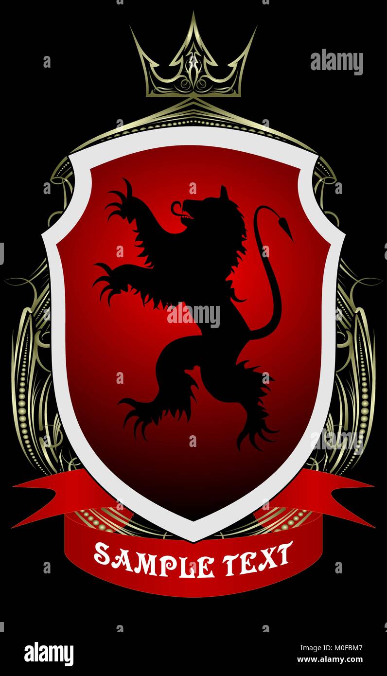 Weapon medallion Stock Vector Images - Alamy