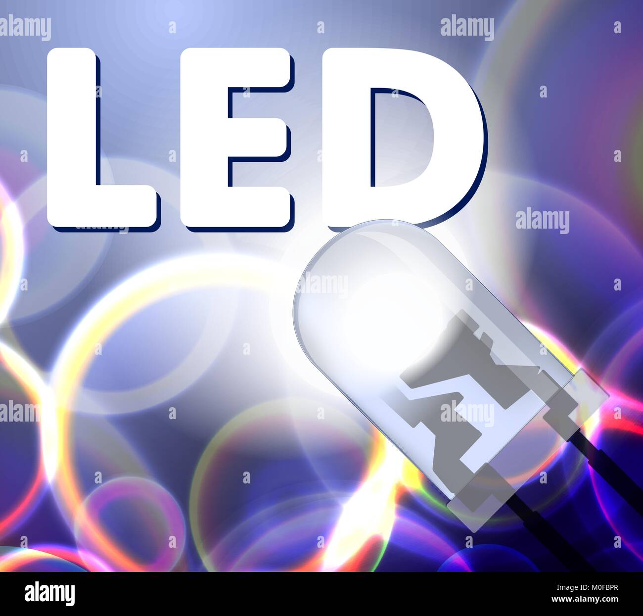 Abstract background with blue LED. Vector illustration Stock Vector ...