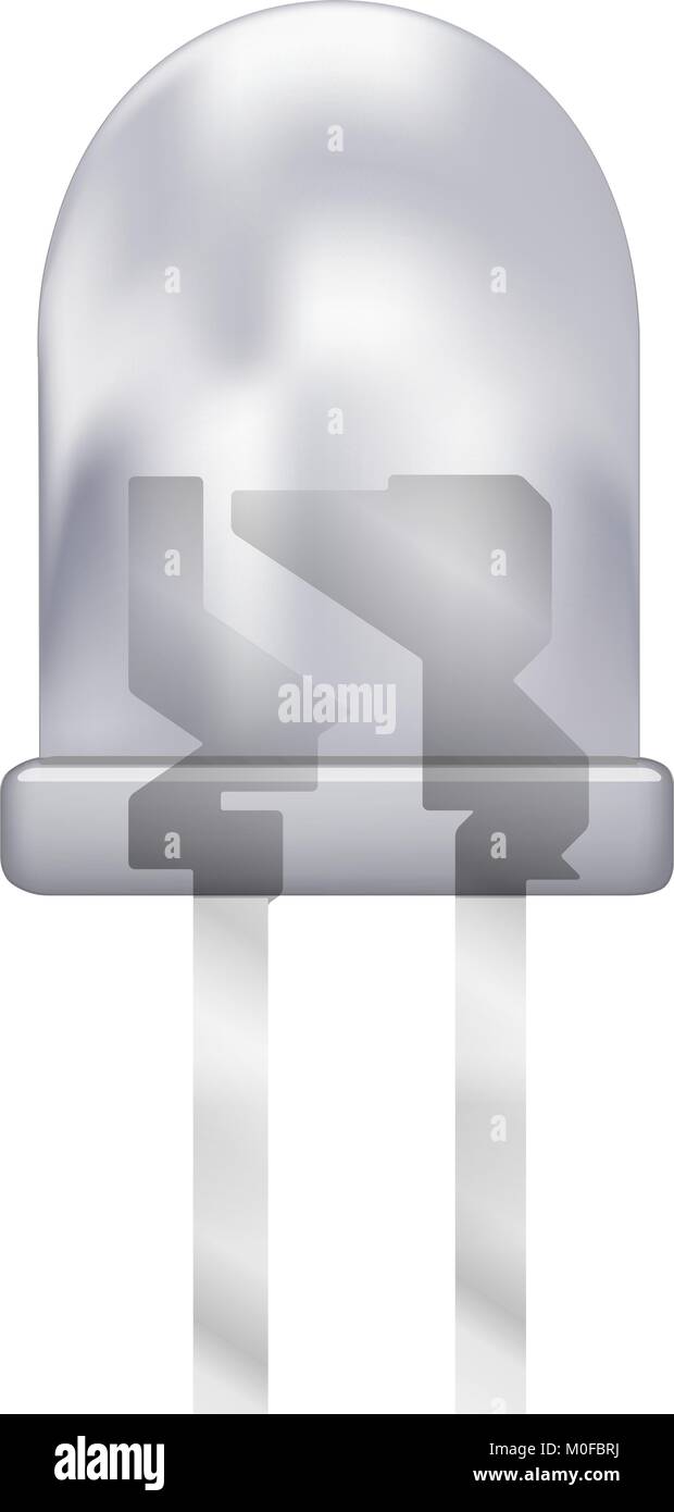 White led. Vector illustration Stock Vector Image & Art - Alamy