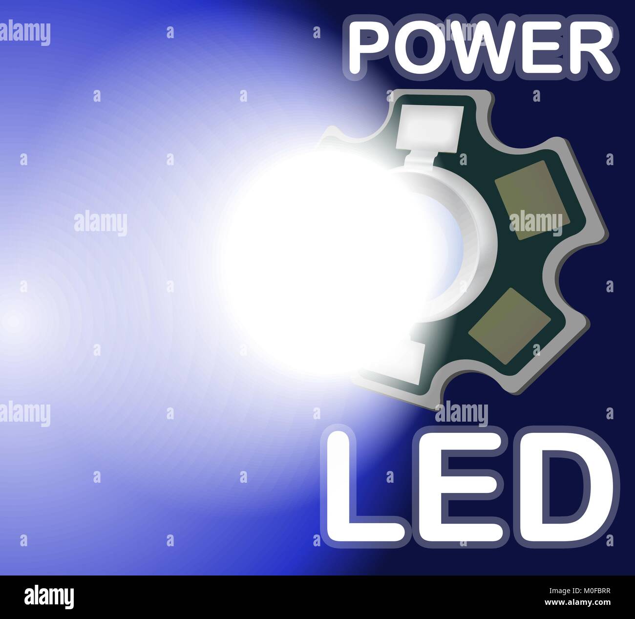 Power led Stock Vector Images - Alamy