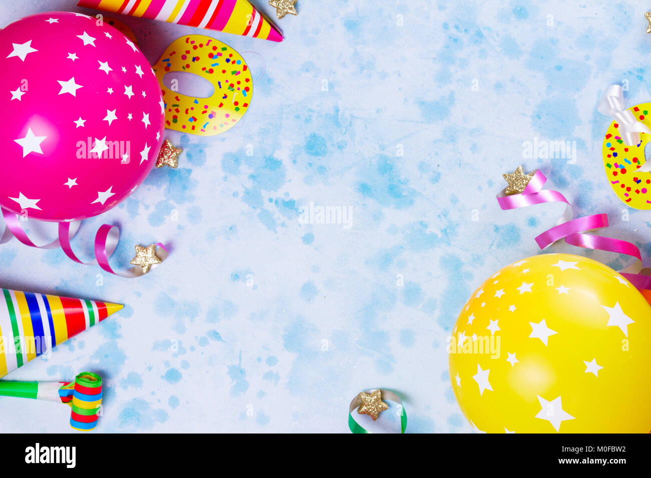 Bright colorful carnival or party scene Stock Photo - Alamy