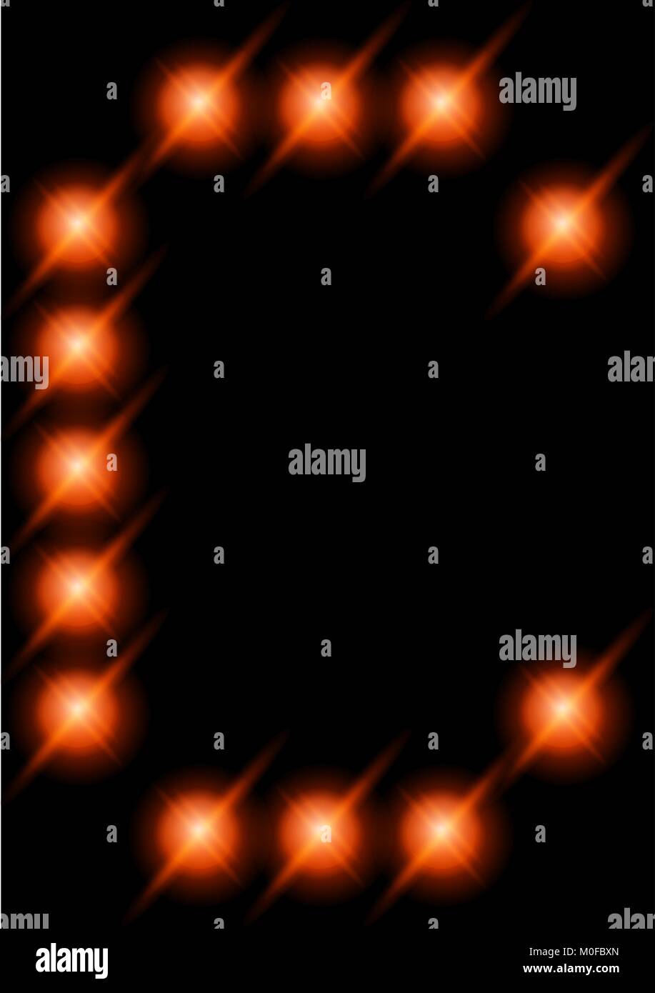 Vector LED letter C Stock Vector Image & Art - Alamy