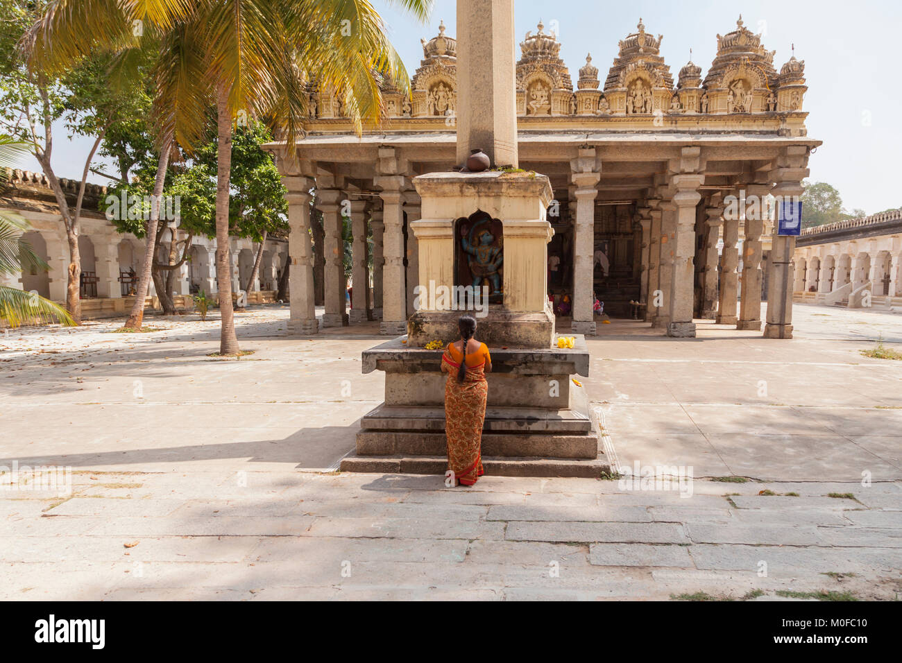 India, Karnataka, Mysore, Shweta Varahaswamy Temple Stock Photo - Alamy