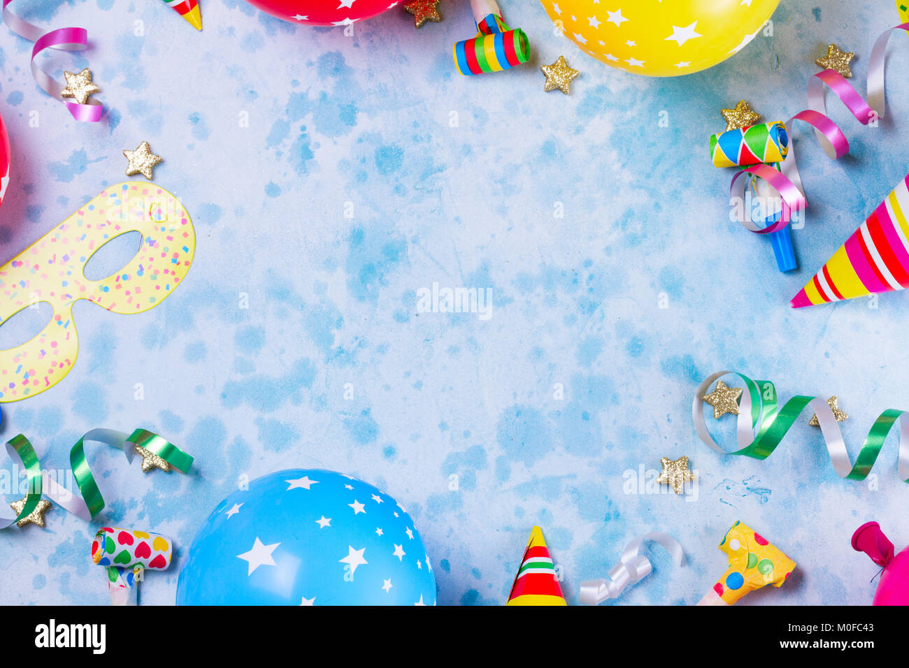 Bright colorful carnival or party scene Stock Photo - Alamy