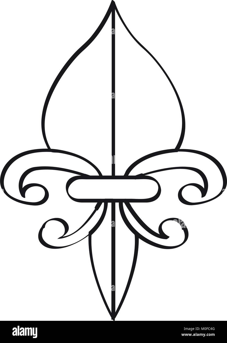 Fleur de lys icon Stock Vector Image & Art - Alamy