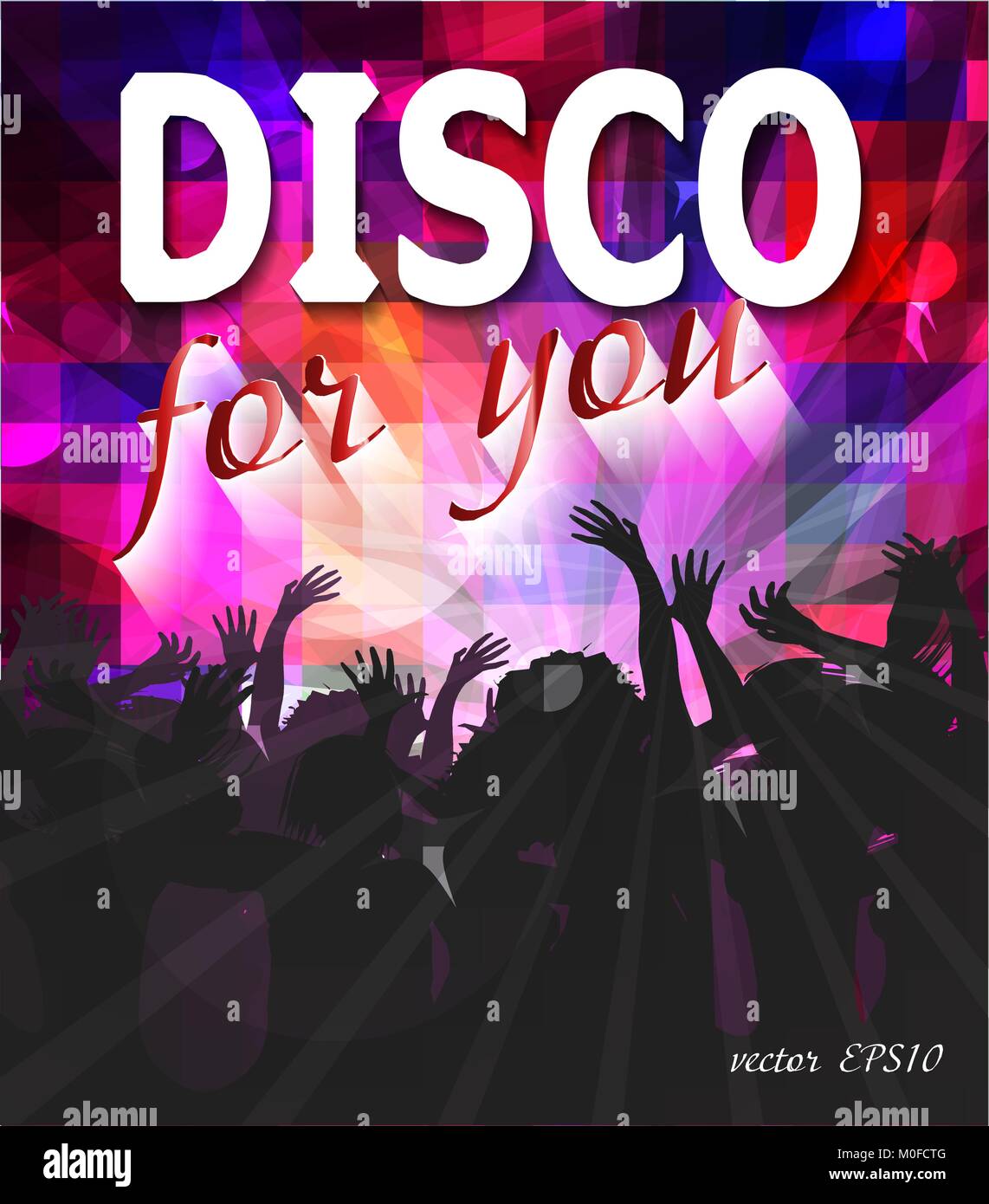 Disco party design Stock Vector Image & Art - Alamy