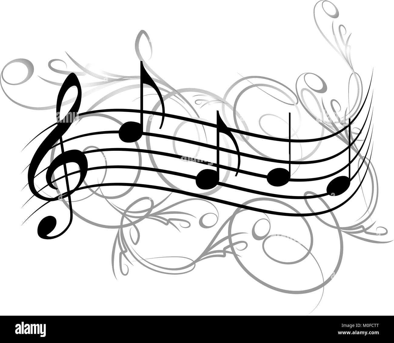 Music notes for your design Stock Vector Image & Art - Alamy