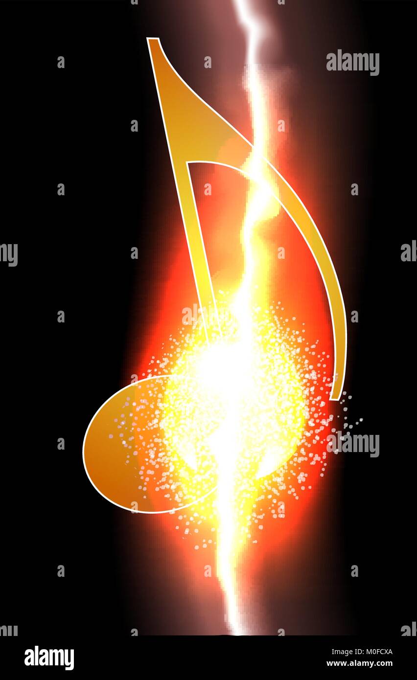 fire and music Stock Vector Image & Art - Alamy