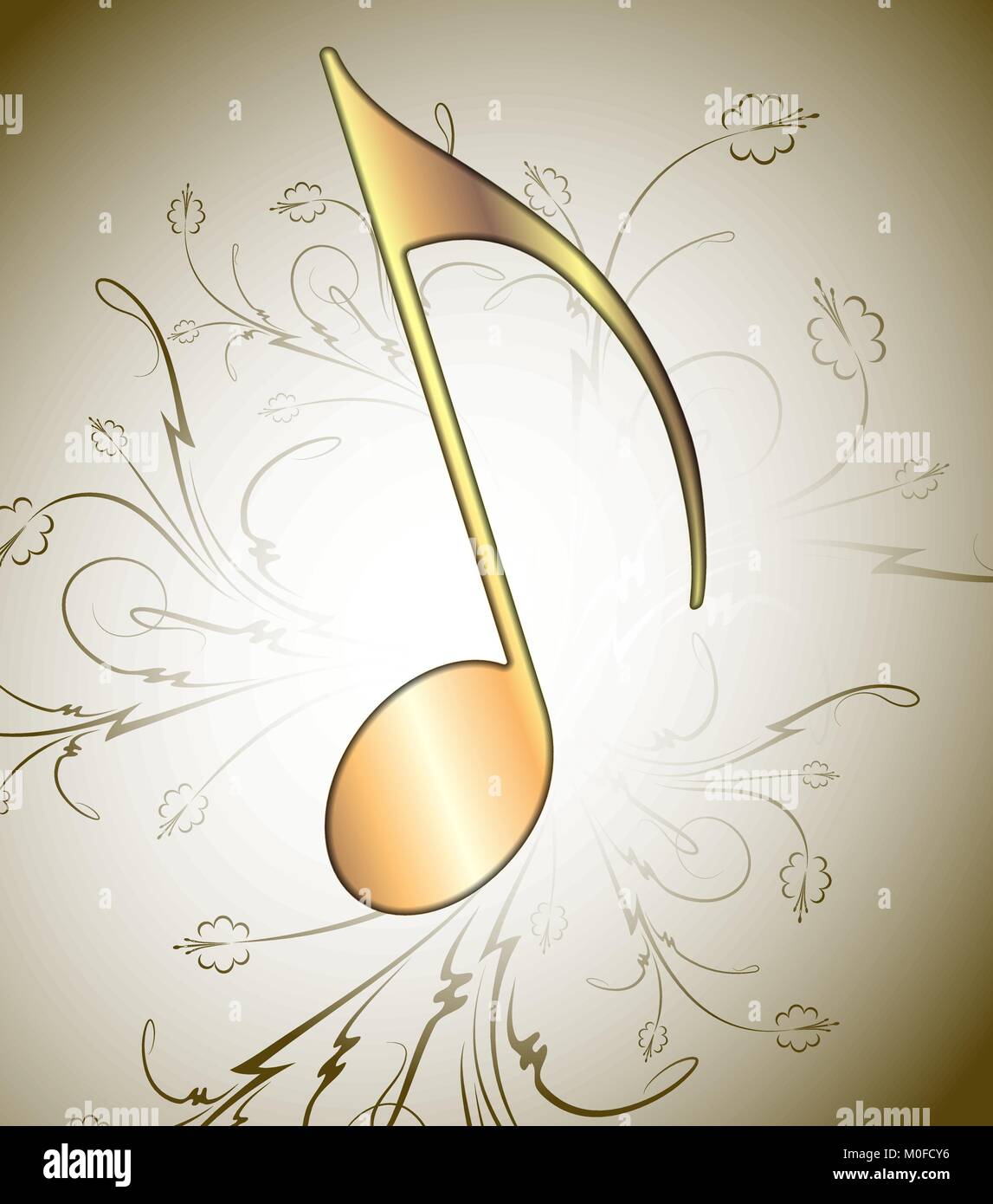 Music note for your design Stock Vector Image & Art - Alamy