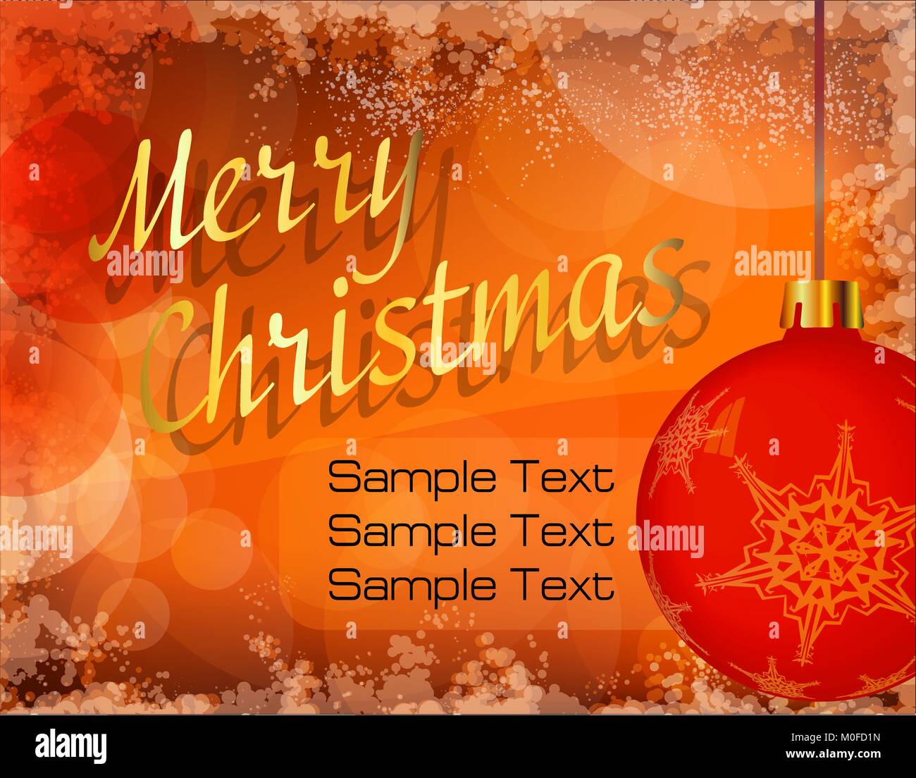 Christmas red white glass Stock Vector Images - Alamy