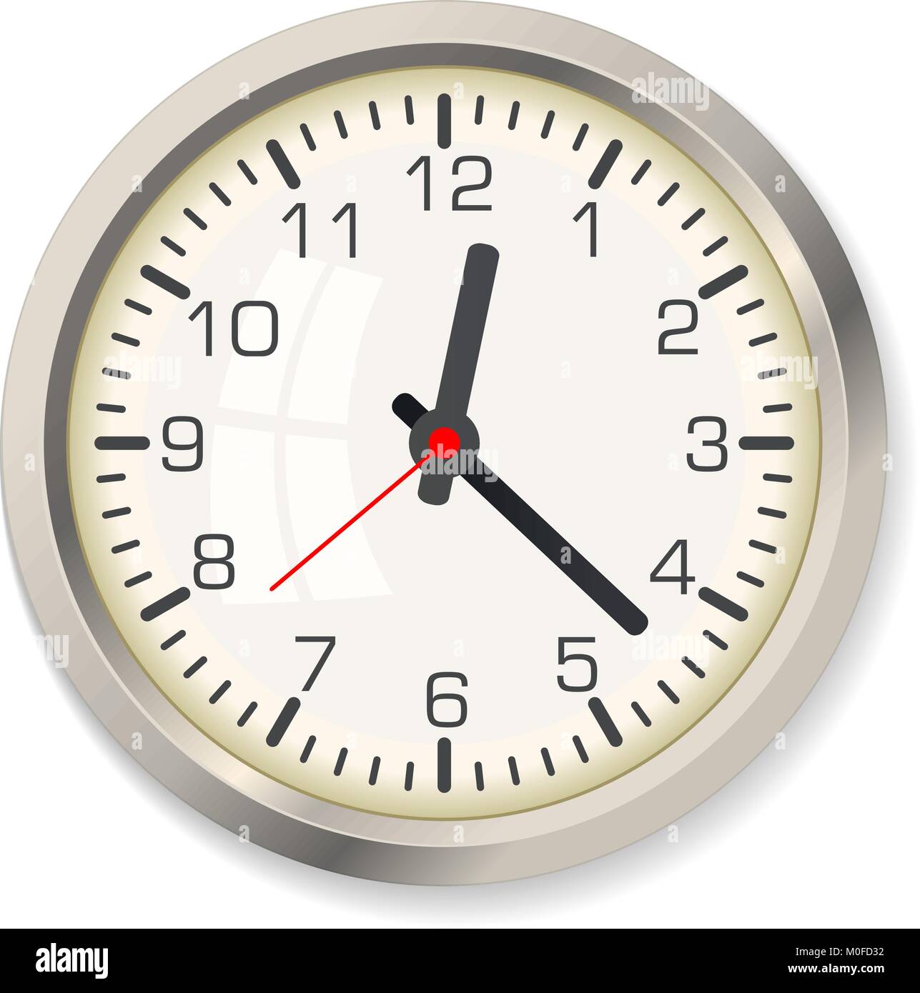 Elegant office clock Stock Vector Image & Art - Alamy