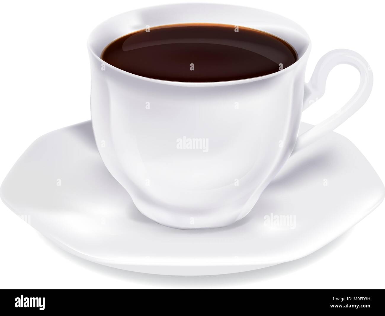Isolate cup Stock Vector Images - Alamy