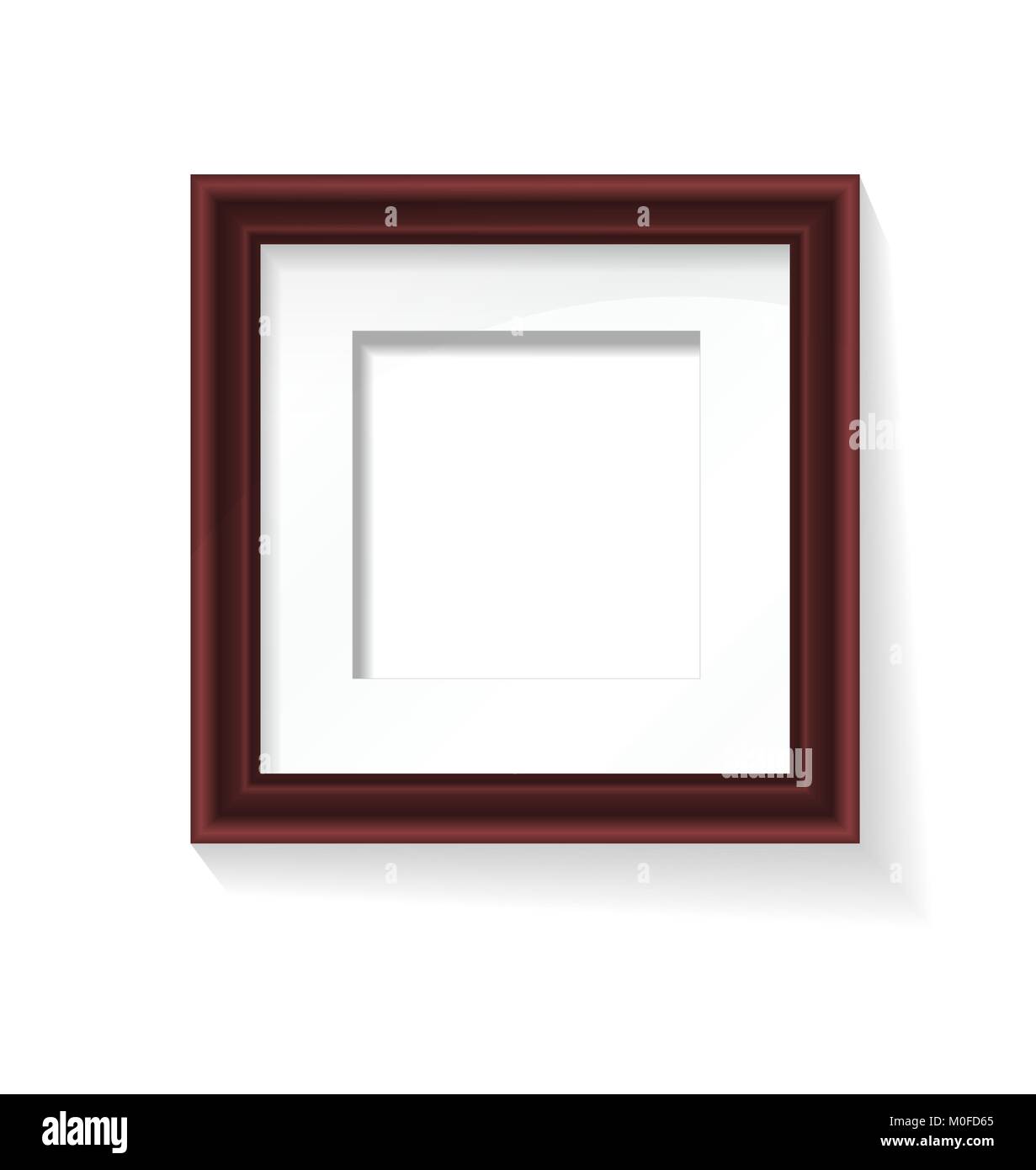 Realistic vector photo frame Stock Vector Image & Art - Alamy