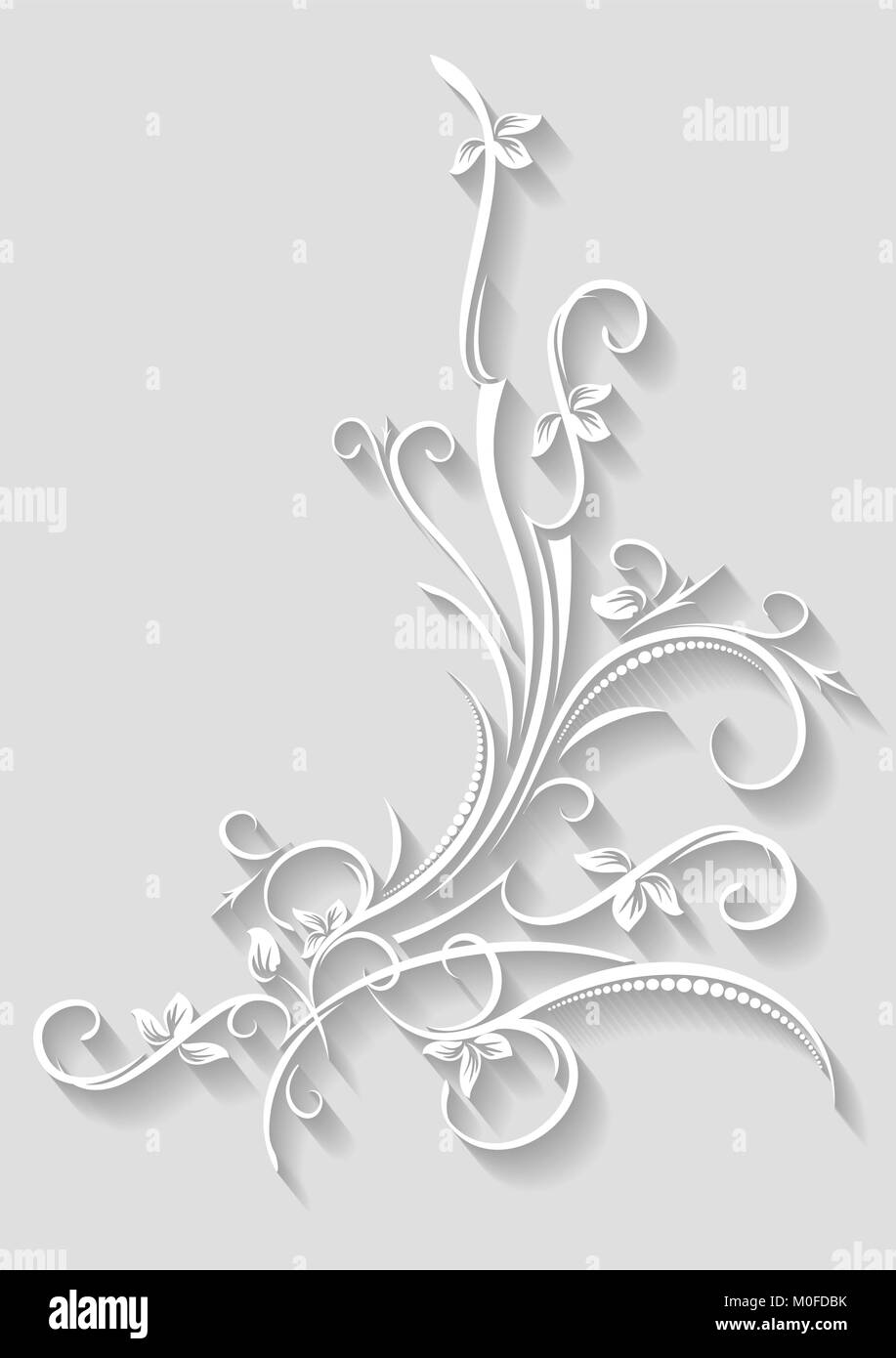 Corner cut vector vectors Black and White Stock Photos & Images - Alamy