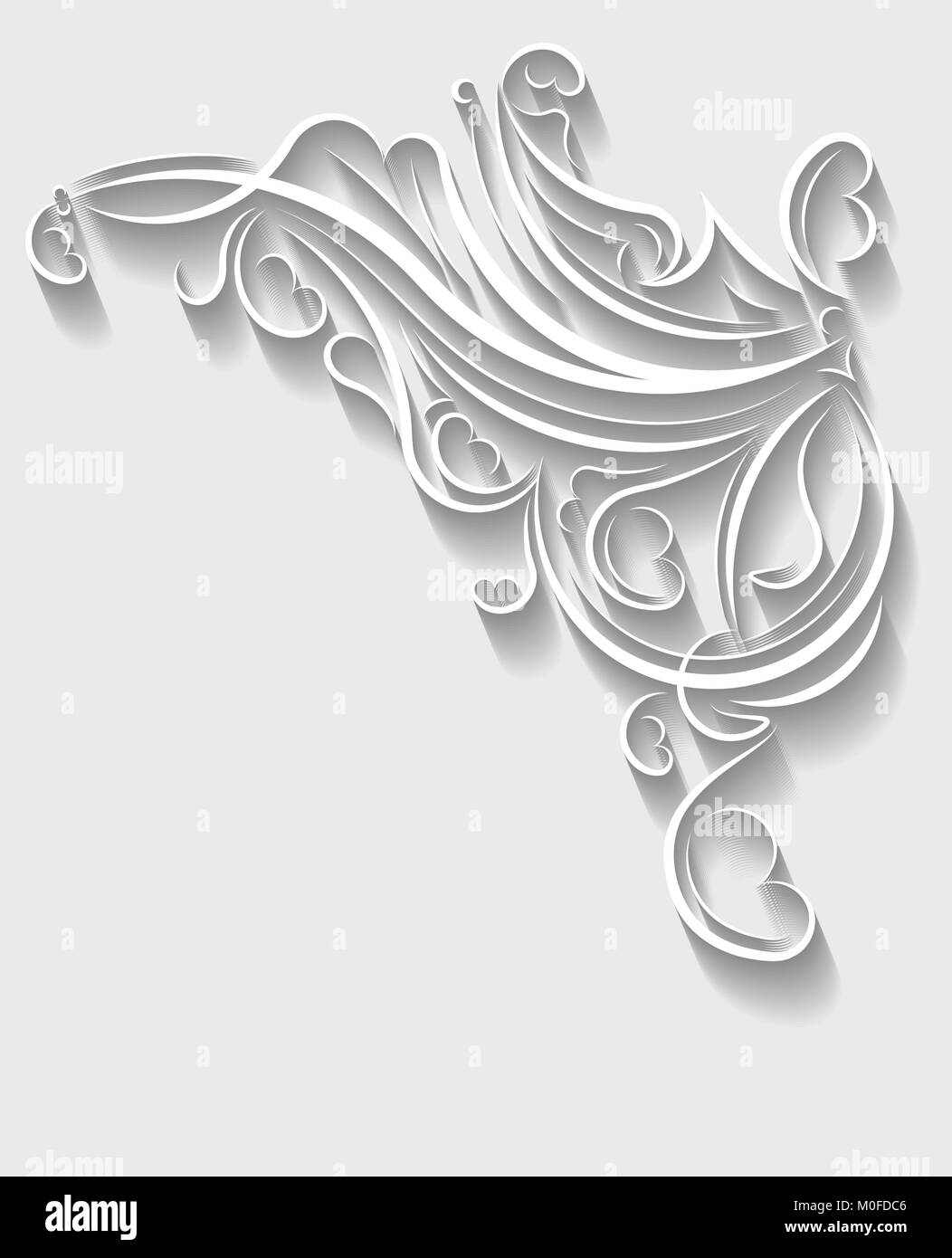 Corner cut vector vectors hi-res stock photography and images - Alamy