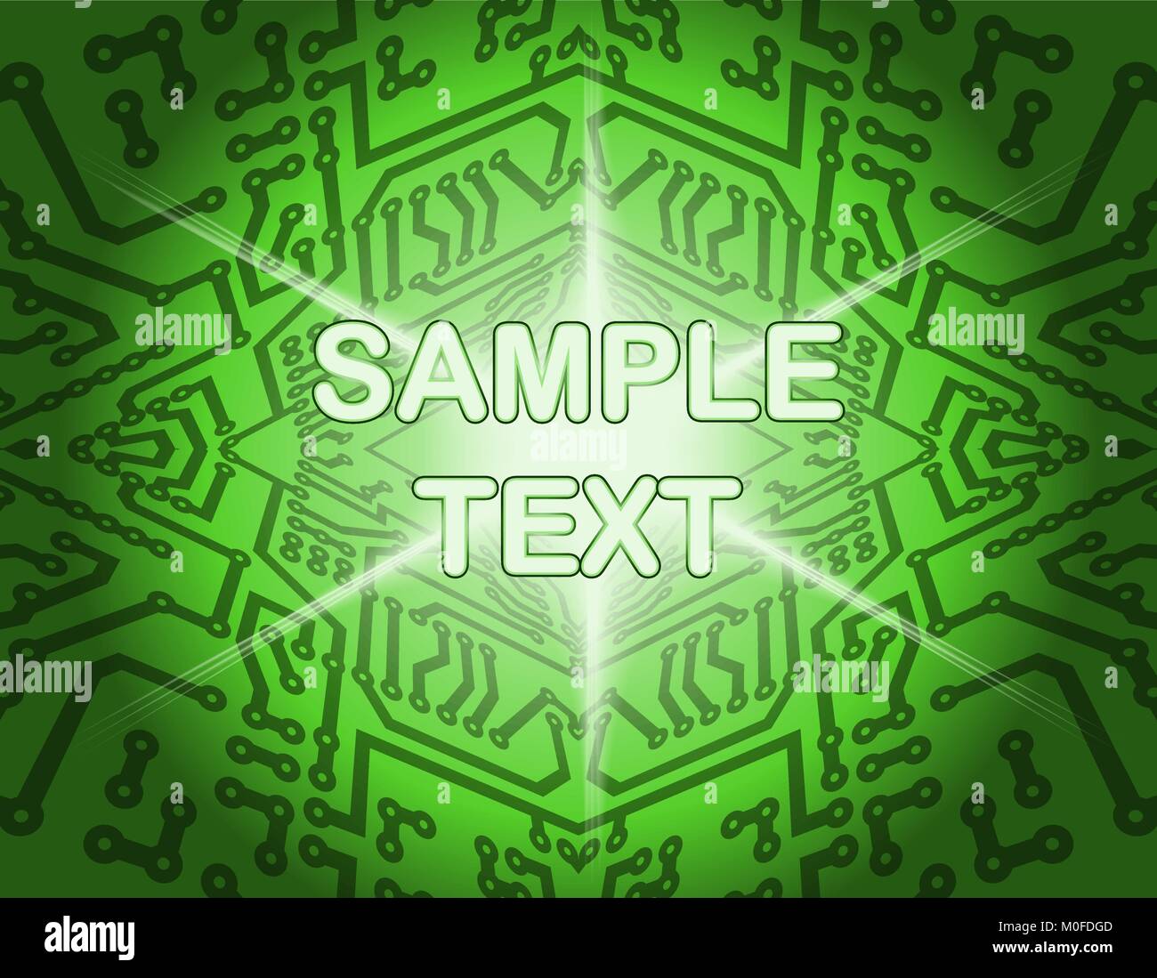 Abstract tech background with circuit board Stock Vector Image & Art ...