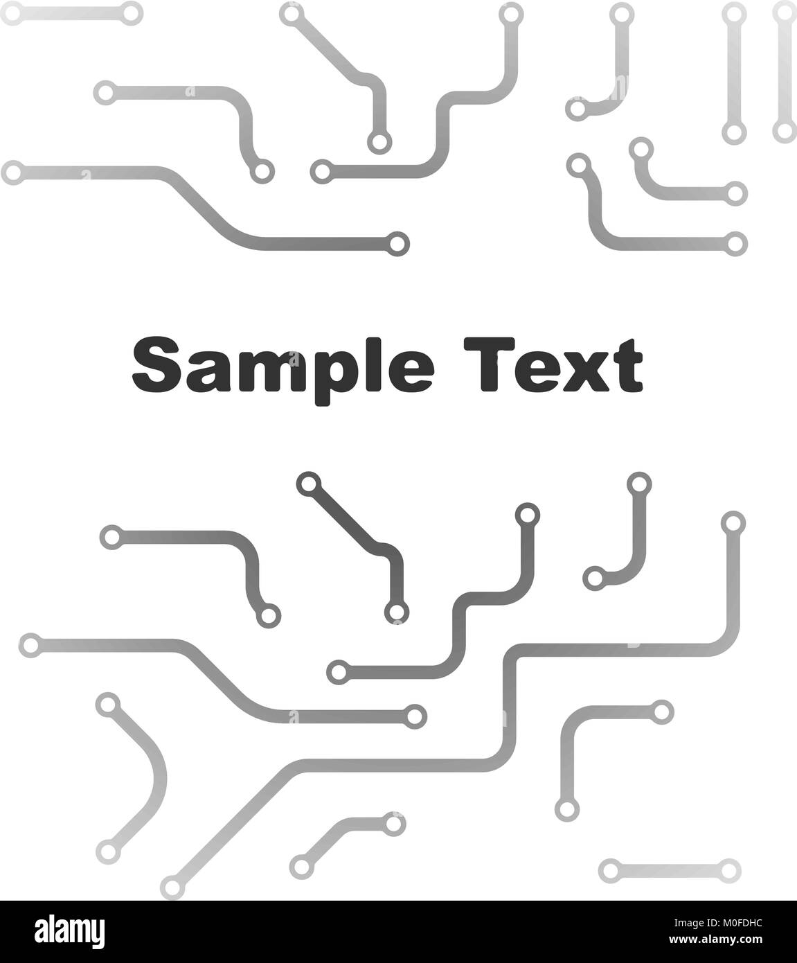 Background in PCB-layout style Stock Vector Image & Art - Alamy