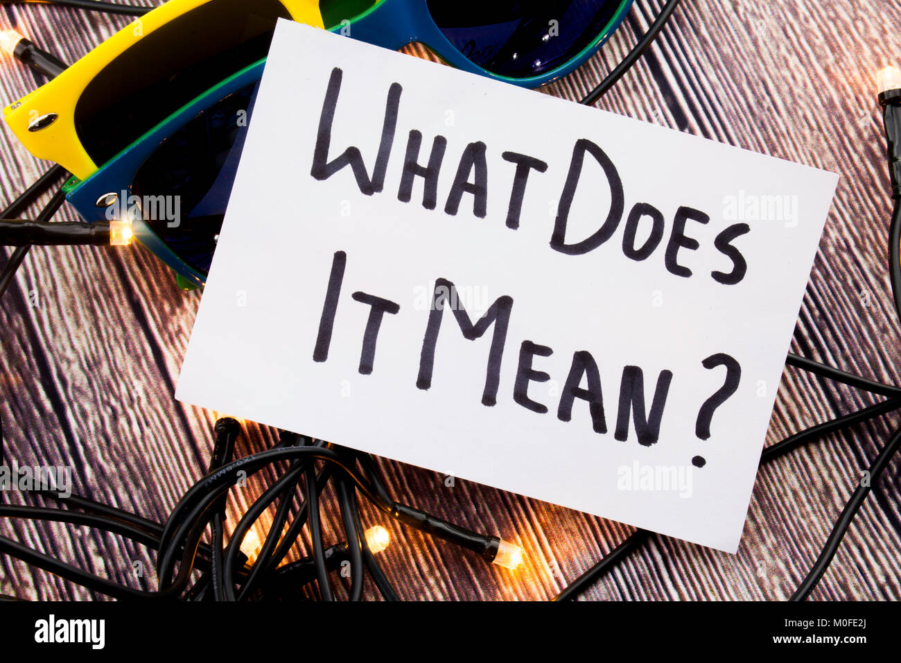 Conceptual hand writing text caption inspiration showing question What ...