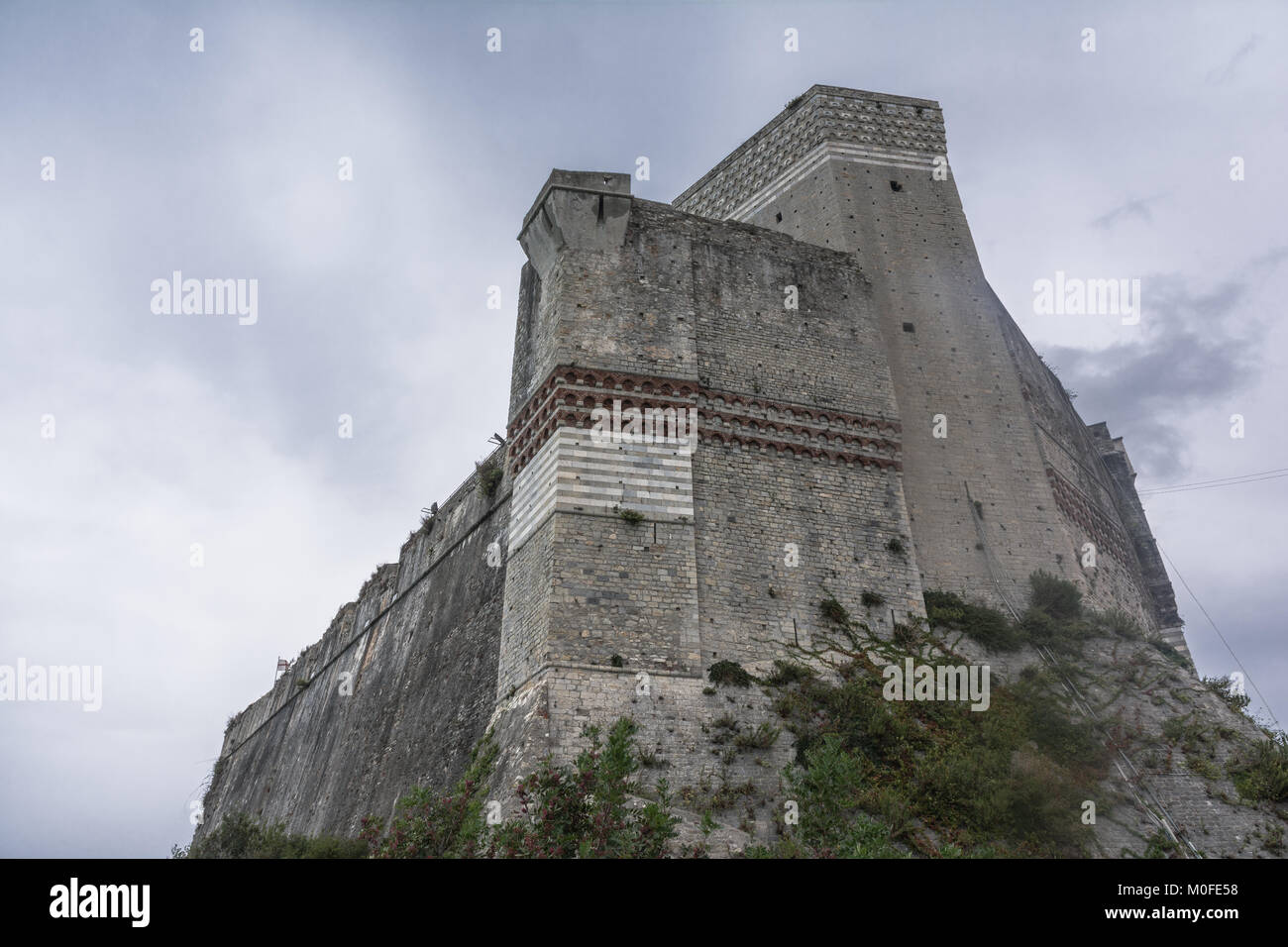 Lerici,Italy,Europe - September 15, 2017 : View of the Castle of Lerici ...