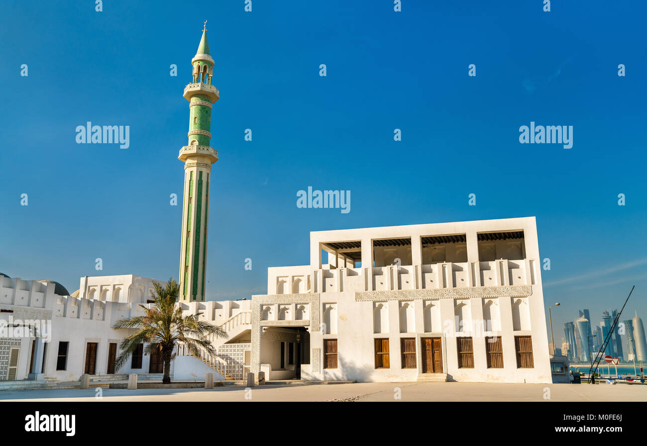 Al Shouyoukh Mosque in Doha, the capital of Qatar Stock Photo - Alamy
