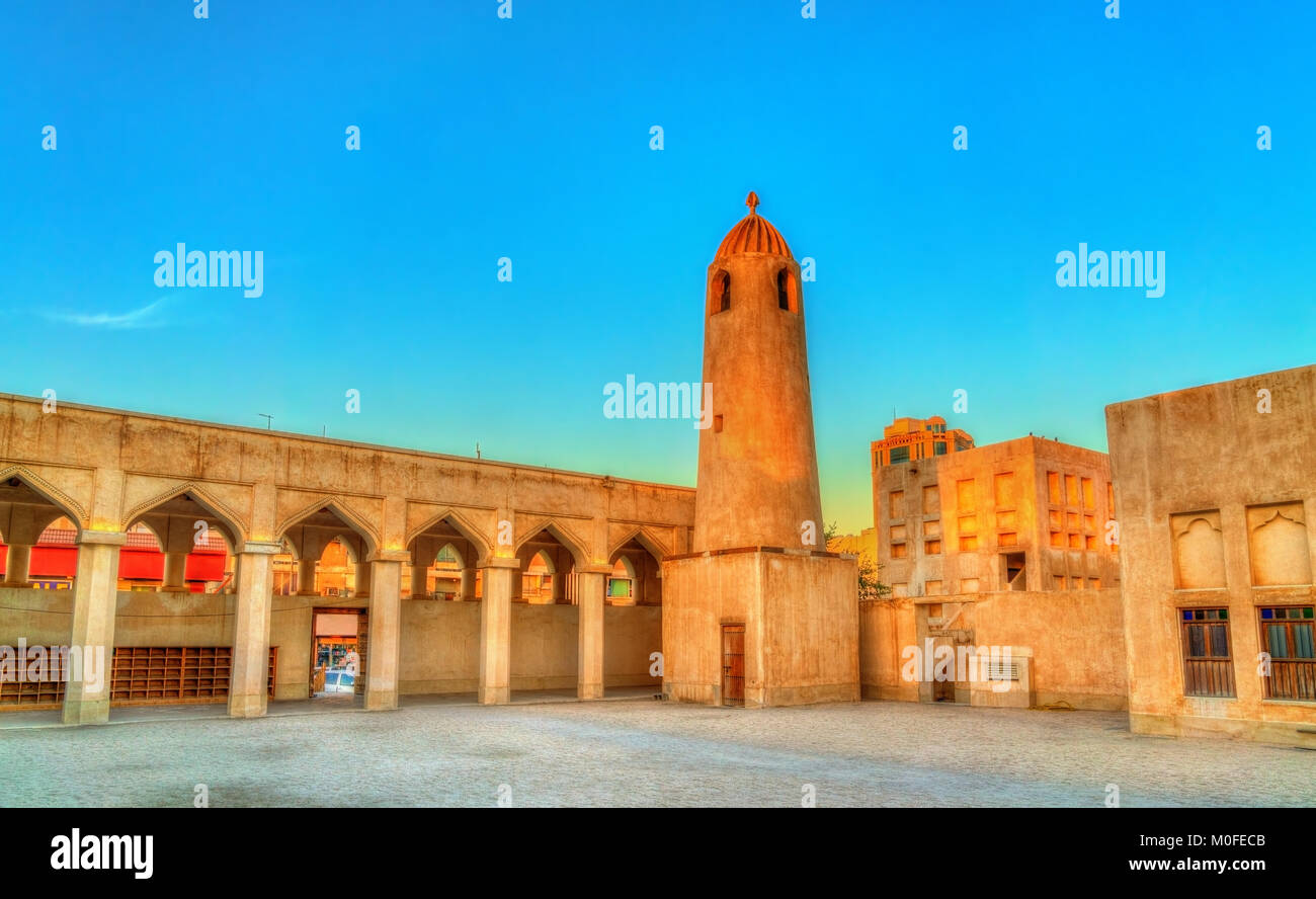 Illuminated mosque minaret domes hi-res stock photography and images ...