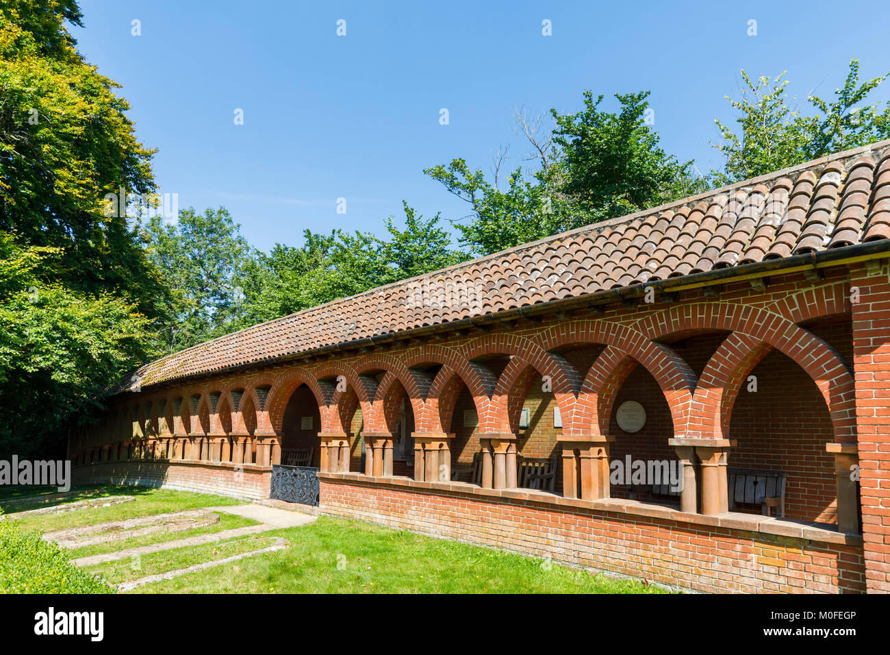 Watts chapel cemetery compton surrey hi-res stock photography and ...