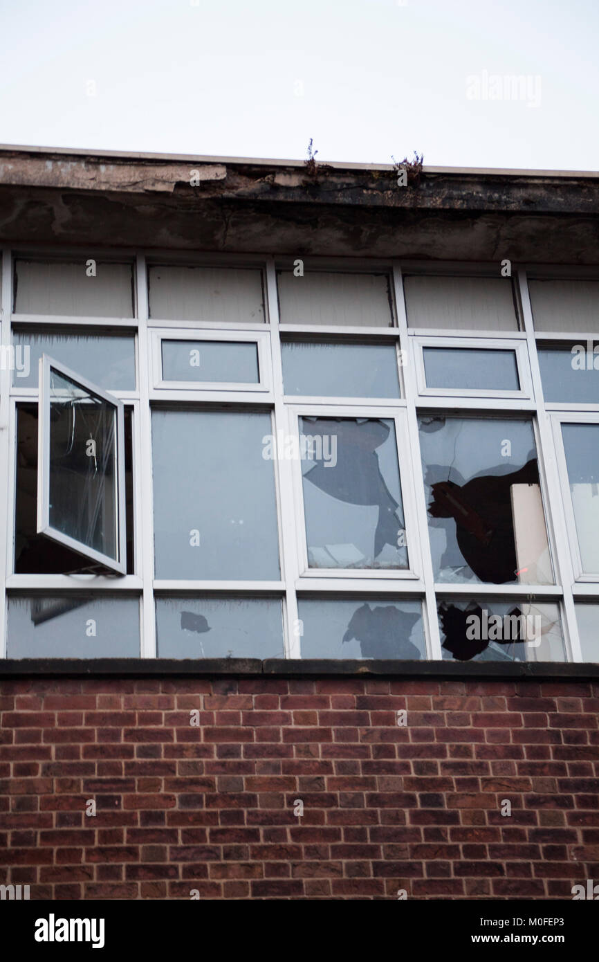 Broken Window Burglary High Resolution Stock Photography and Images - Alamy