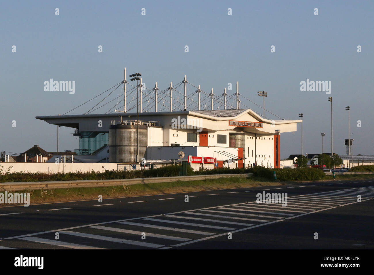 The Dudalk Stadium, Dundalk, Ireland - a modern stadium which holds ...
