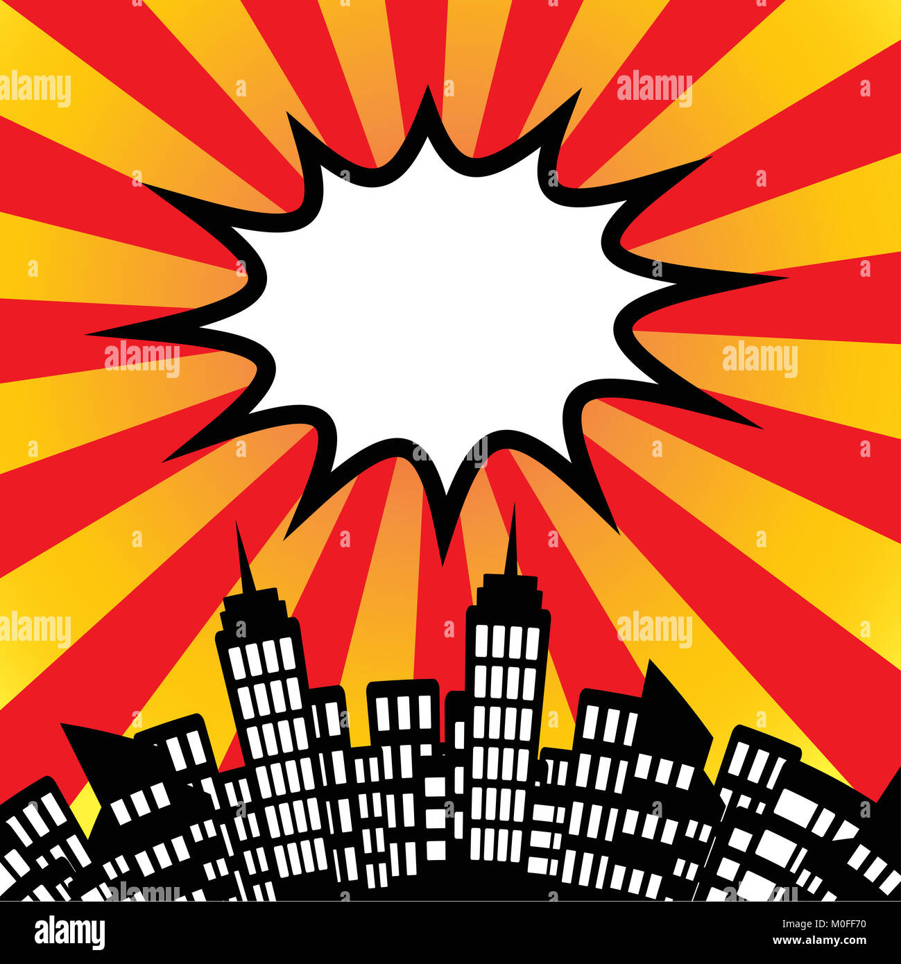 blank icon comic Stock Photo - Alamy