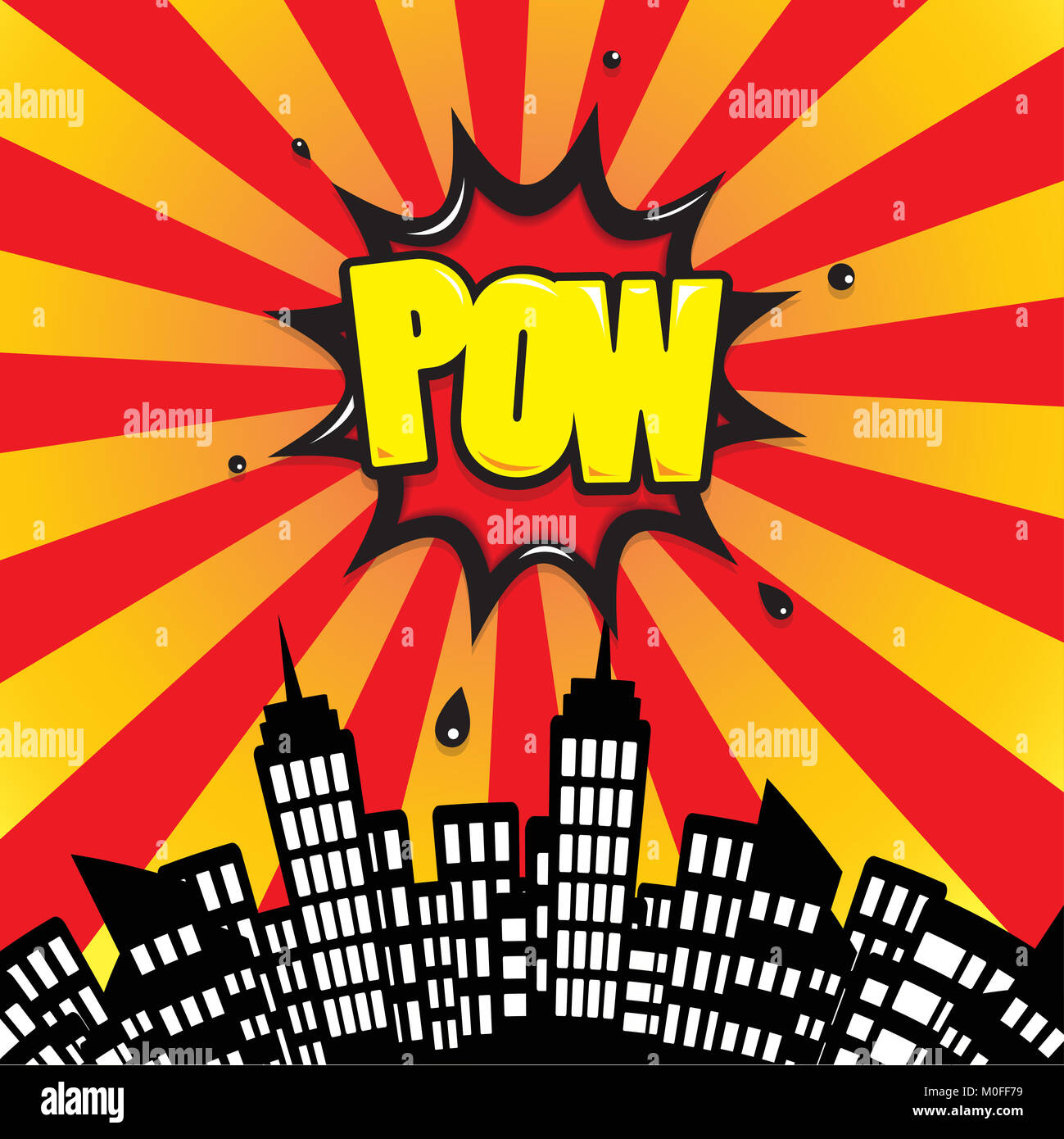 Pow icon hi-res stock photography and images - Alamy