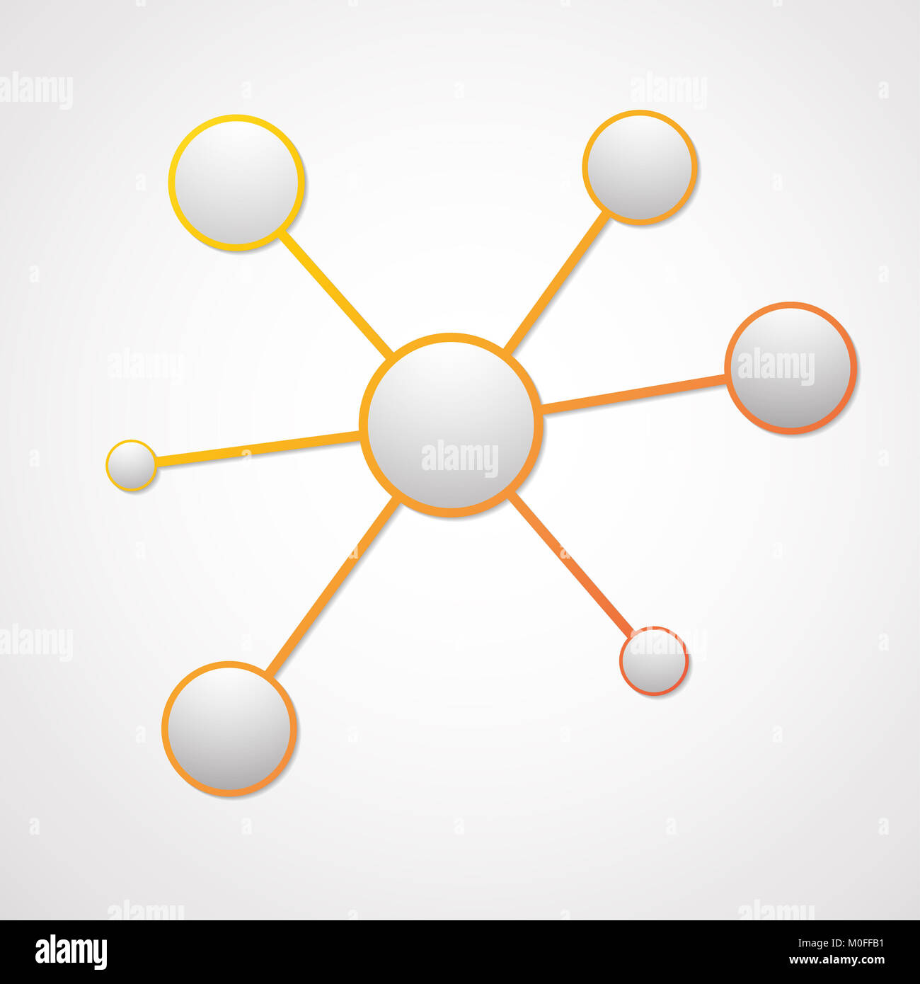 Organization chart infographics tree vector hi-res stock photography ...