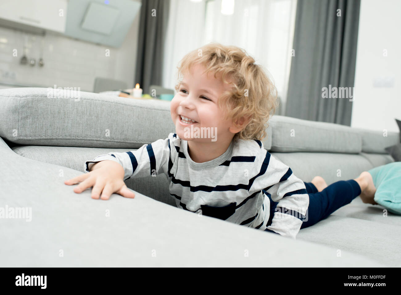 Portrait of Adorable Little Boy Stock Photo - Alamy