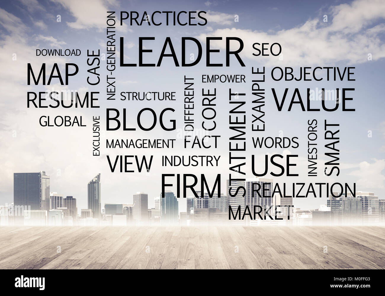 Business conceptual words as keys to success and company growth Stock ...