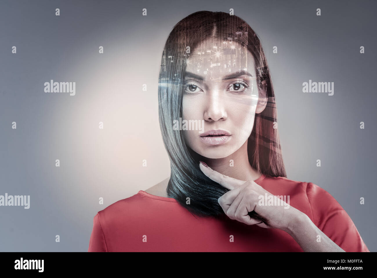 Creative art collage femininity hi-res stock photography and images - Alamy