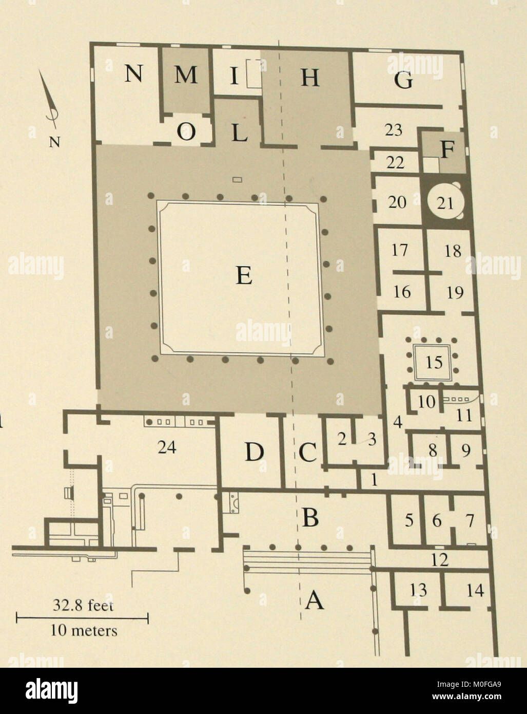 Roman york map hi-res stock photography and images - Alamy