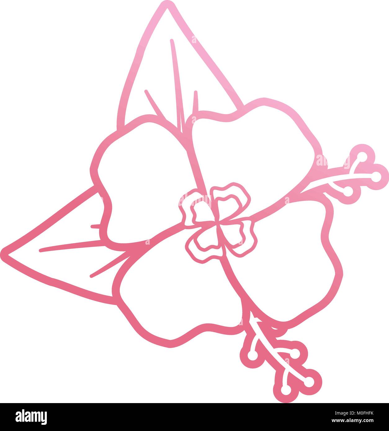 pink flower design vector illustration Stock Vector Image & Art - Alamy