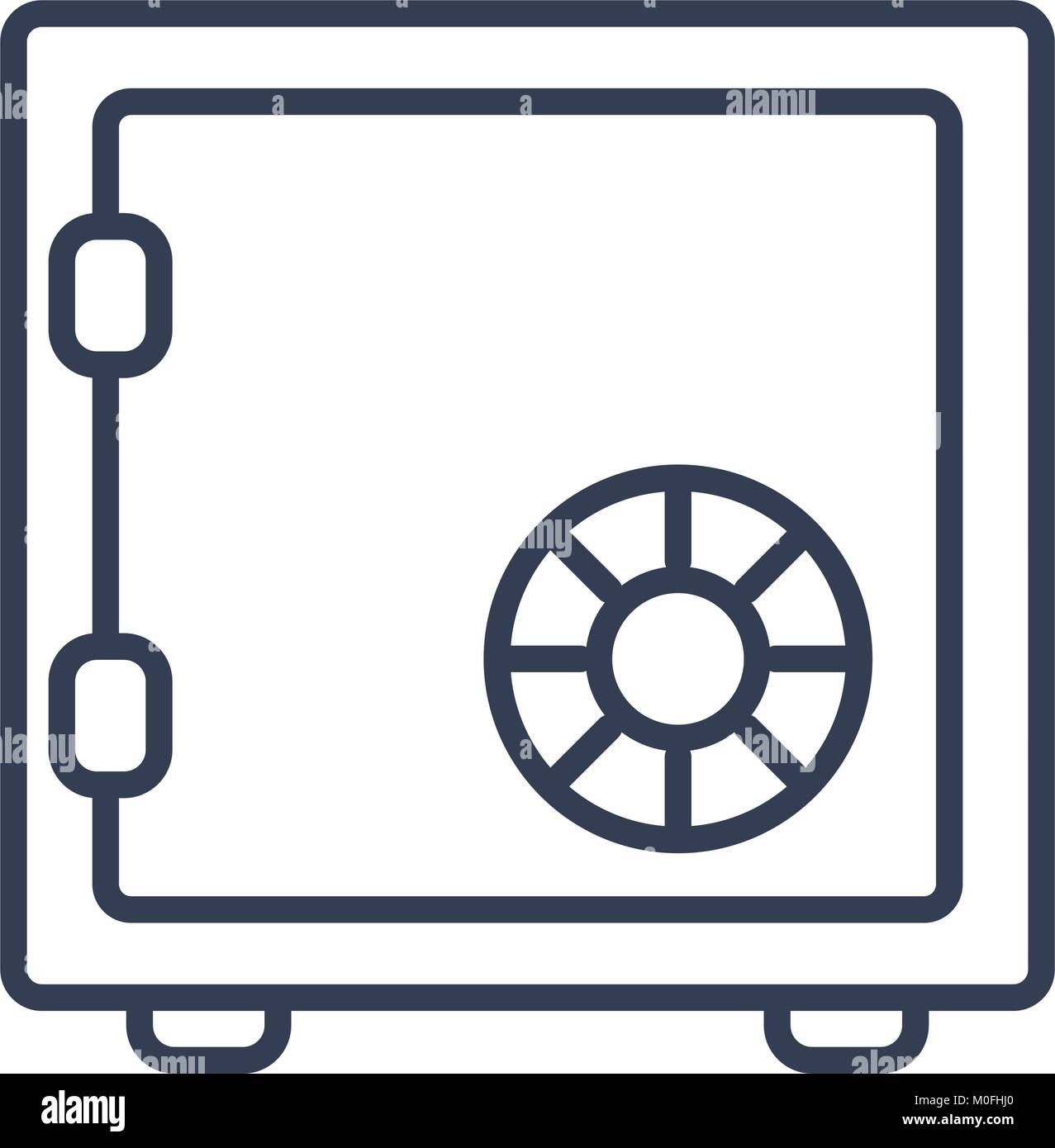 safe vector illustration Stock Vector Image & Art - Alamy