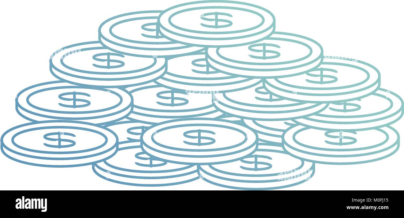 coins vector illustration Stock Vector Image & Art - Alamy