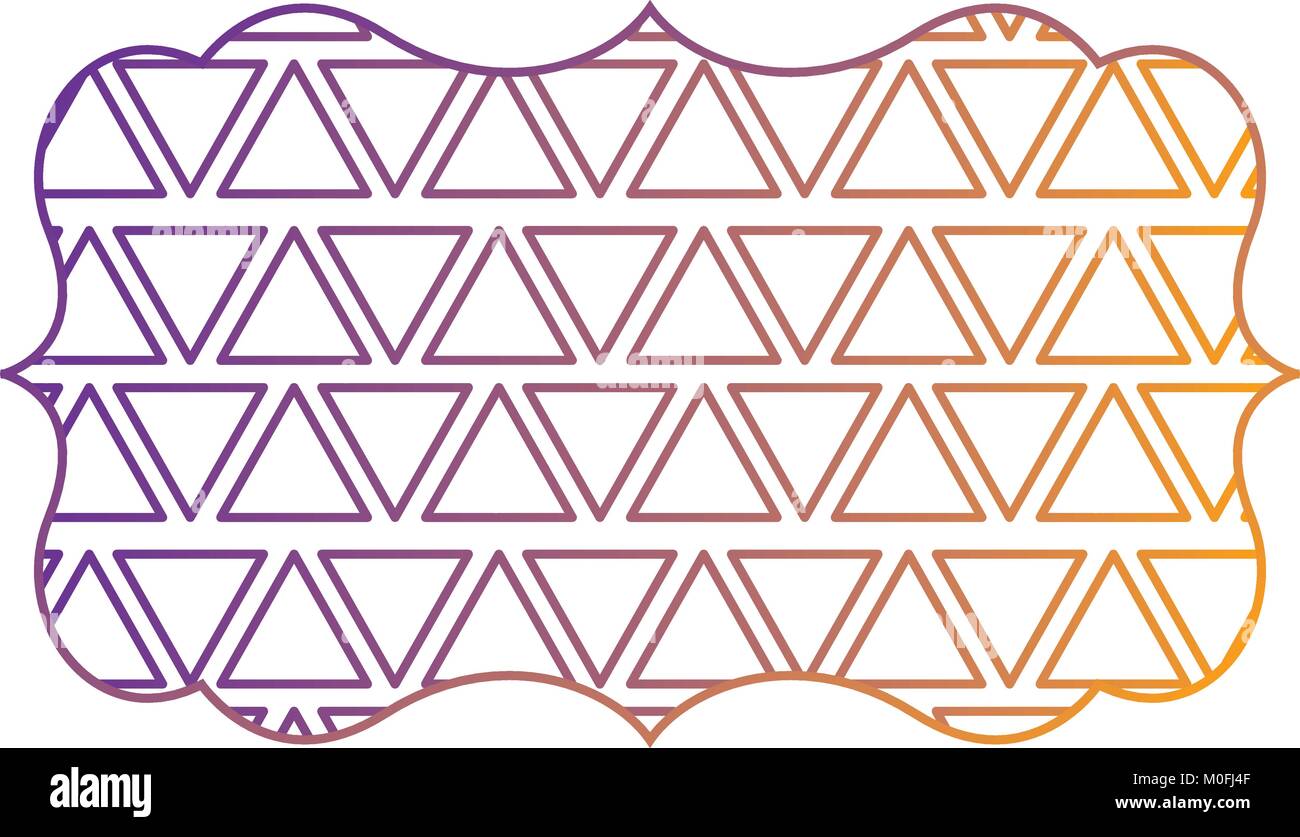 label with memphis pattern geometric texture design Stock Vector Image ...