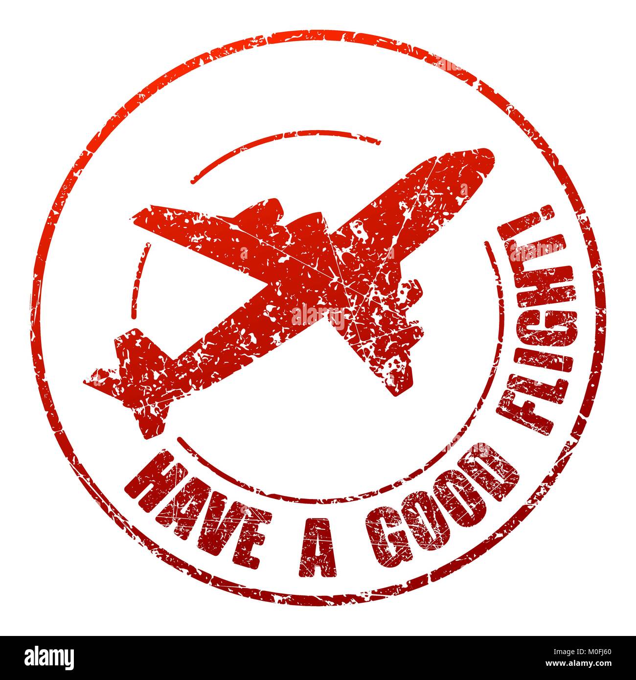 Have a good flight rubber stamp Stock Vector Image & Art - Alamy