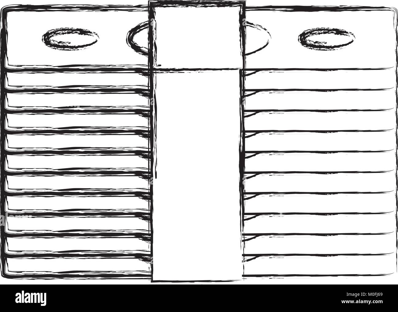 uncolored bill vector illustration Stock Vector Image & Art - Alamy