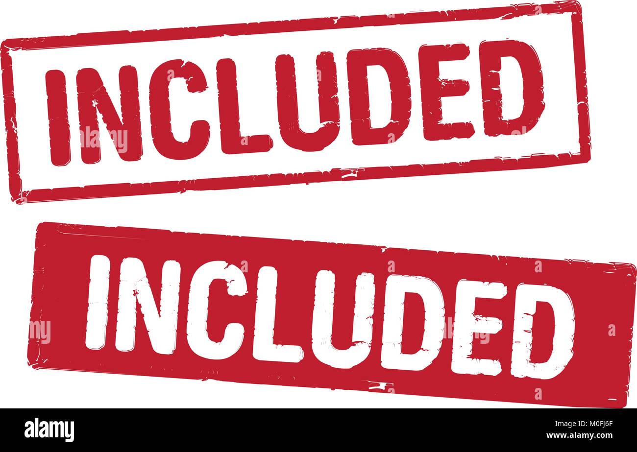 All inclusive stamp Stock Vector Images - Alamy